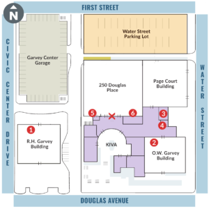 Garvey Center Garvey Parking & Maps | Garvey Center